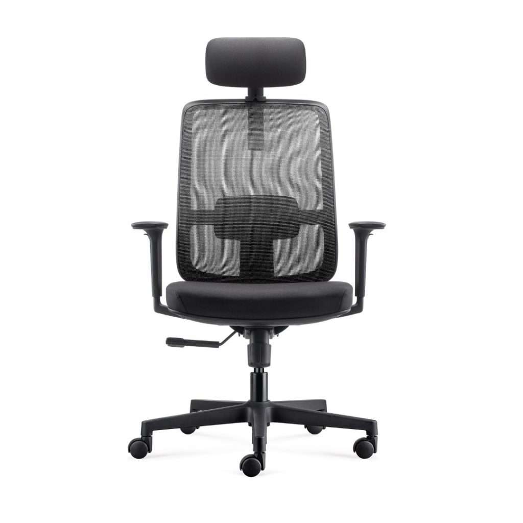 Silla Lotto Negra con Cabecera - Adaptable a diferentes alturas y pesos ...